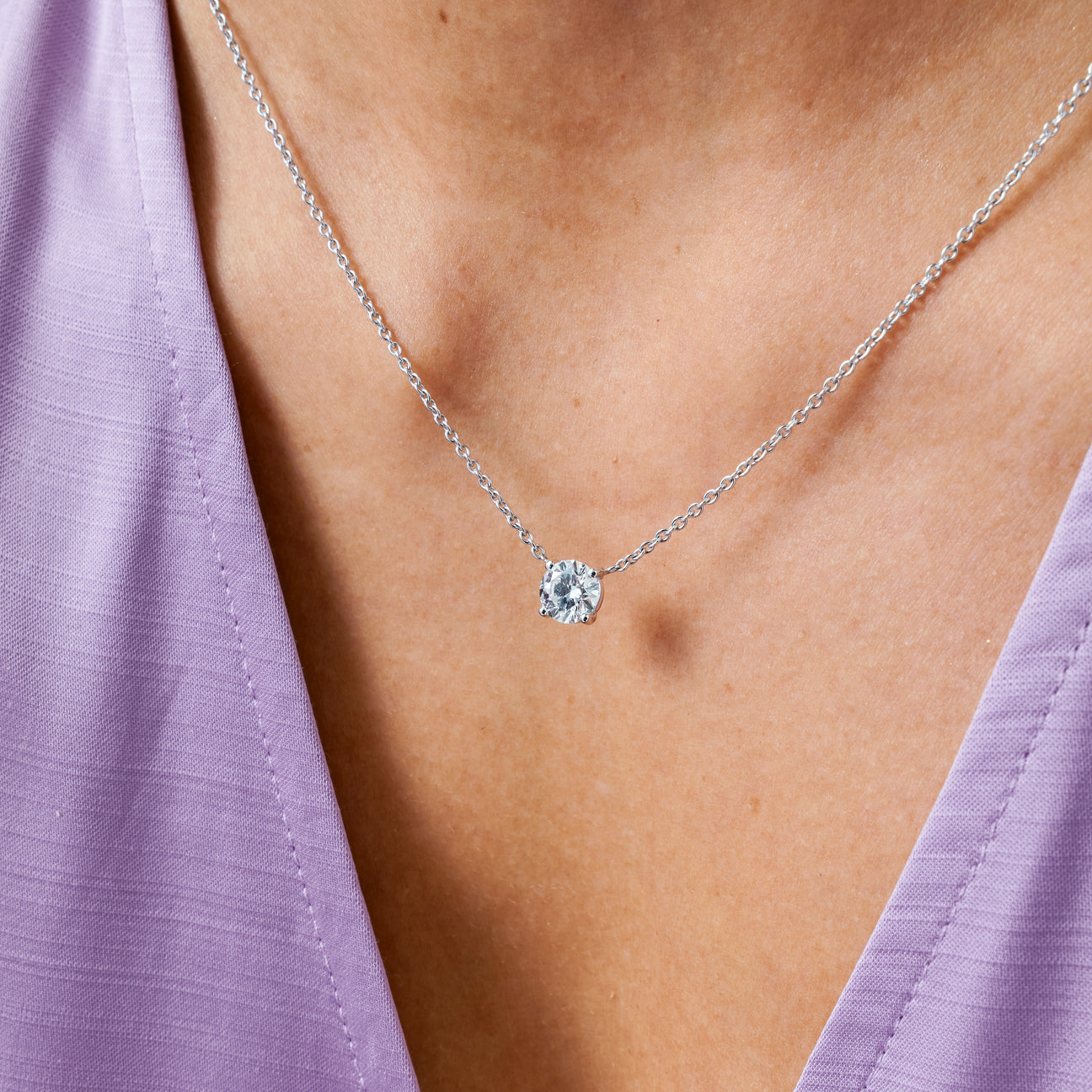 Collier Solitaire Marilou – Joaillerie ODACE